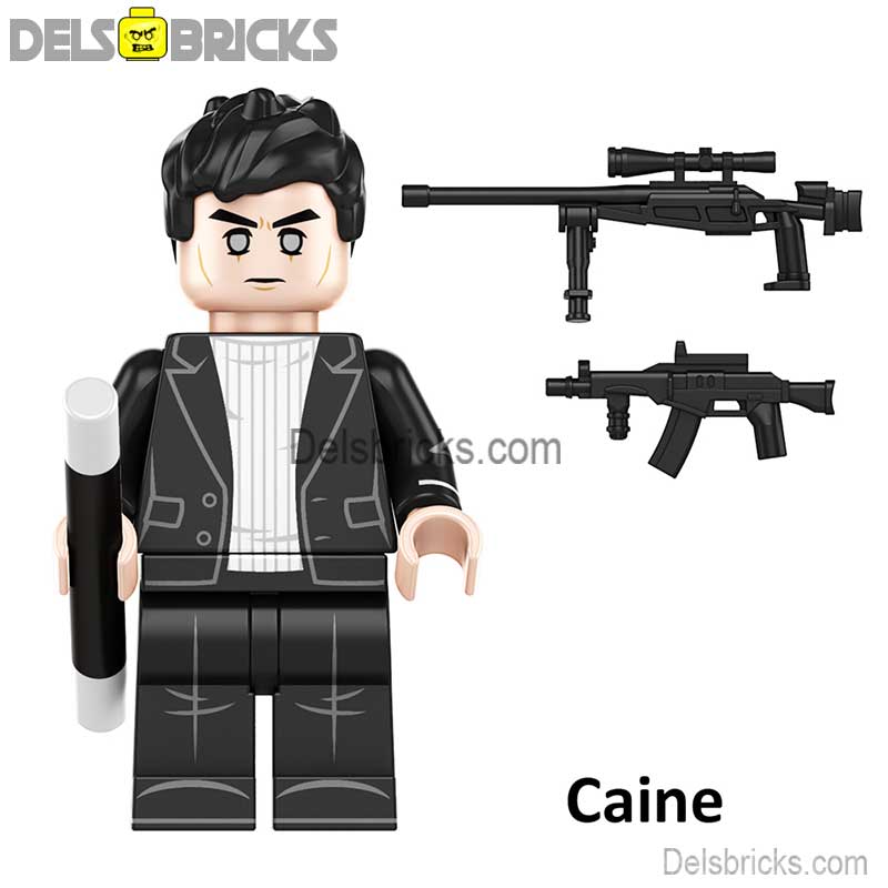 Caine (John Wick Movie) - Custom Building Blocks Mini Figures Compatib– Display Geek, Inc.
