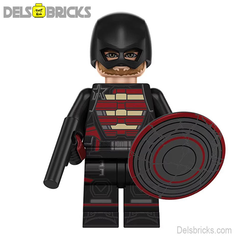 U.S Agent #02 (Marvel Thunderbolts) - Custom Building Blocks Mini Figu– Display Geek, Inc.