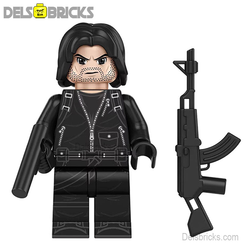 Winter Soldier #01 (Marvel Thunderbolts) - Custom Building Blocks Mini– Display Geek, Inc.