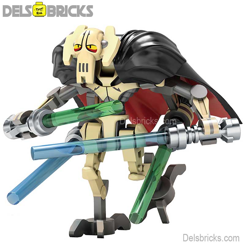 General Grievous Brown (Star Wars) - Custom Building Blocks Mini Figur– Display Geek, Inc.