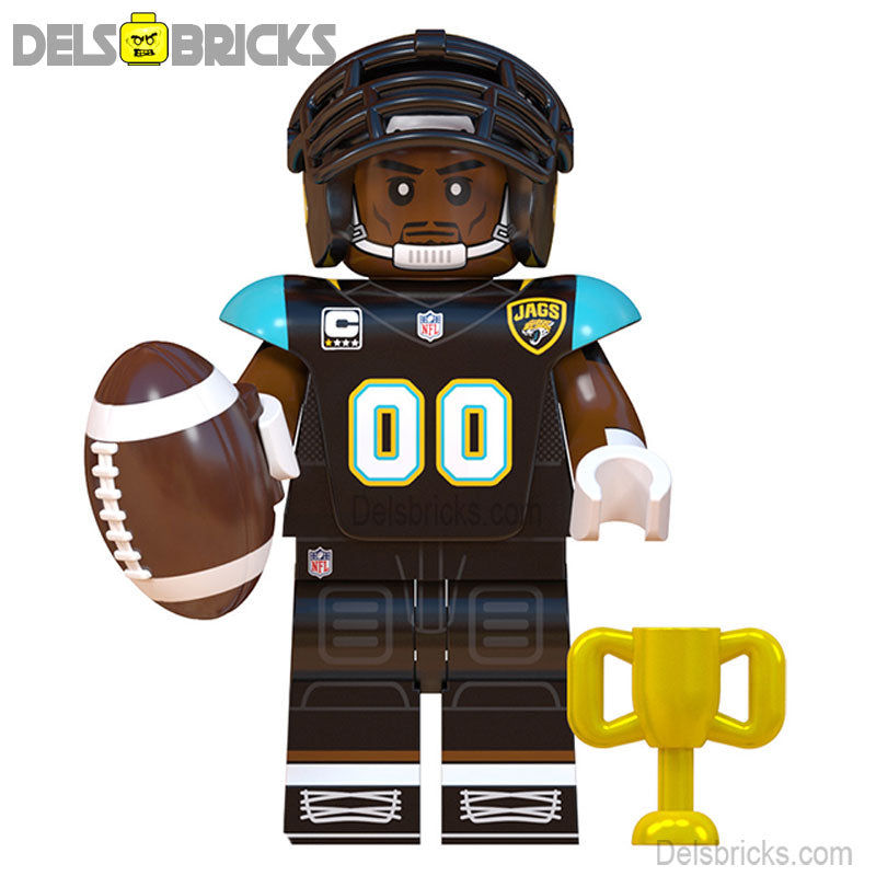 Jacksonville Jaguars (NFL Football) - Custom Building Blocks Mini Figu– Display Geek, Inc.