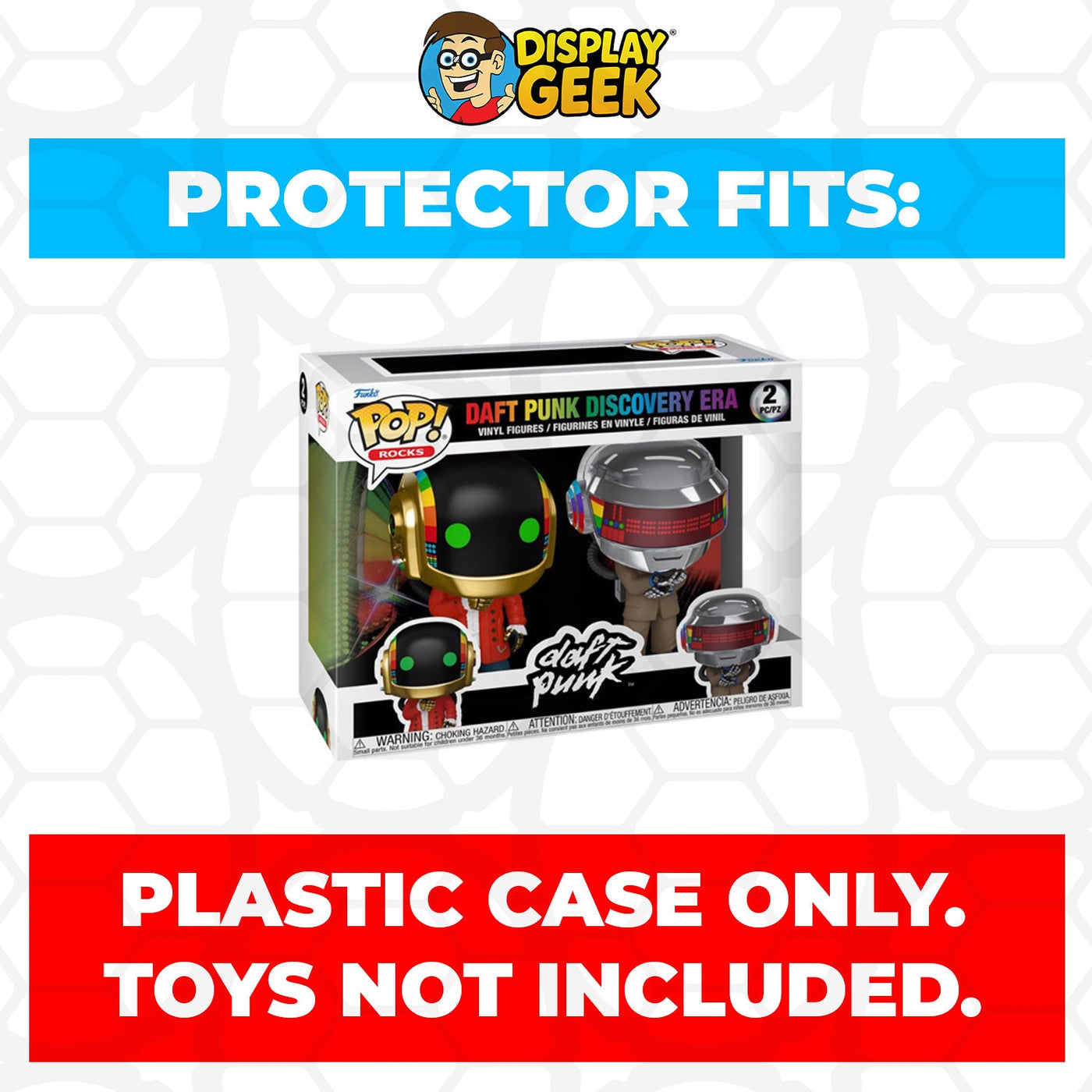 Funko POP! 2 Pack Daft Punk Discovery Era Pop Protector Size CONFIRMED ...