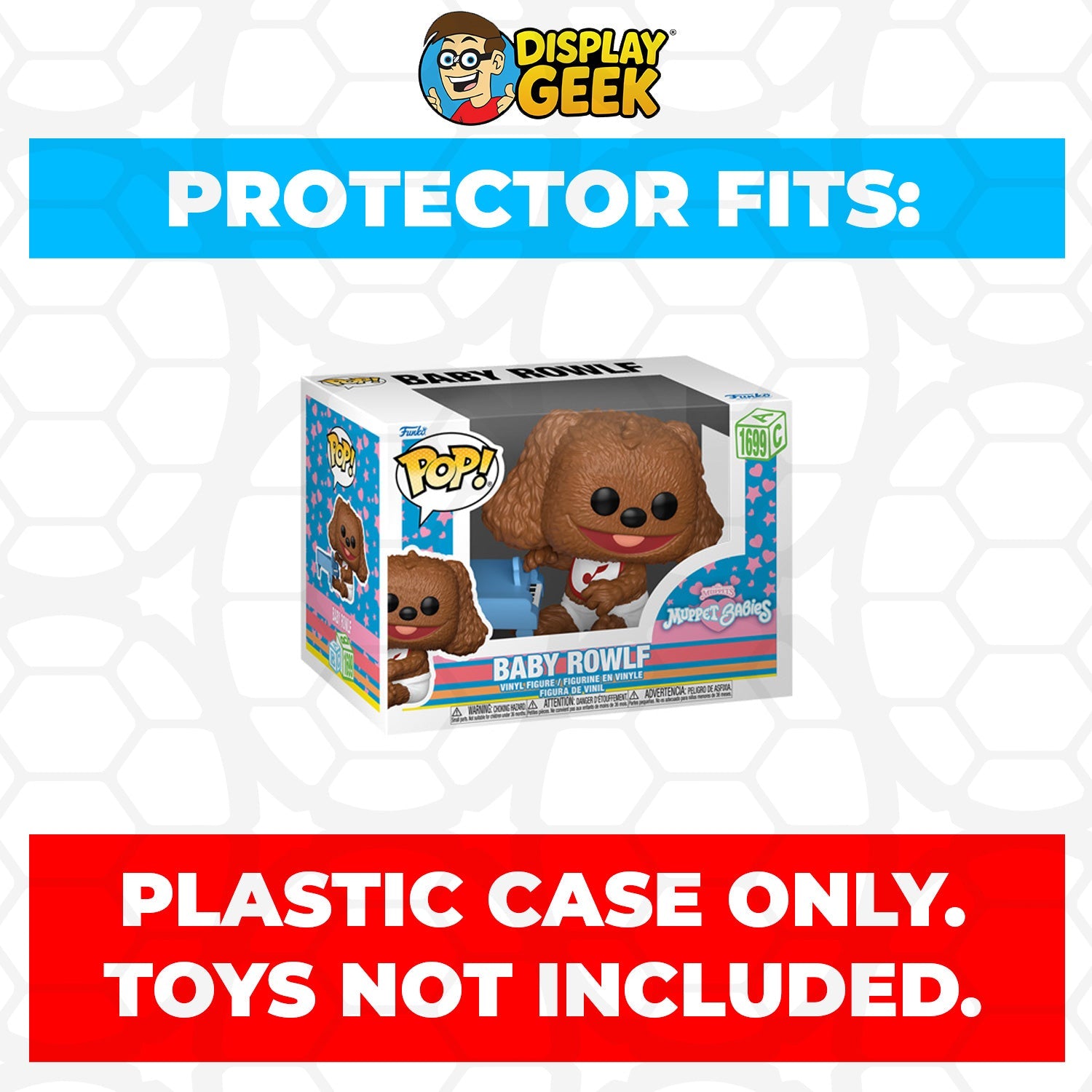 Funko POP! 4 inch Muppet Babies - Baby Rowlf #1699 Pop Protector Size ...