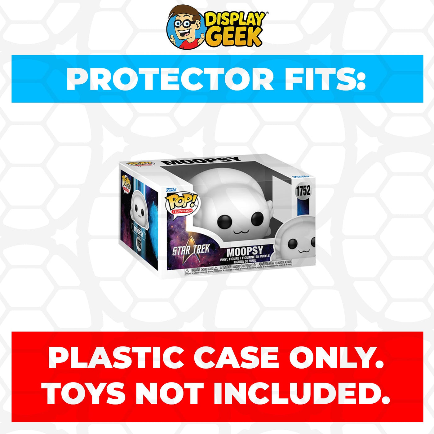 Funko POP! 4 inch Star-Trek - Moopsy #1752 Pop Protector Size CONFIRMED ...
