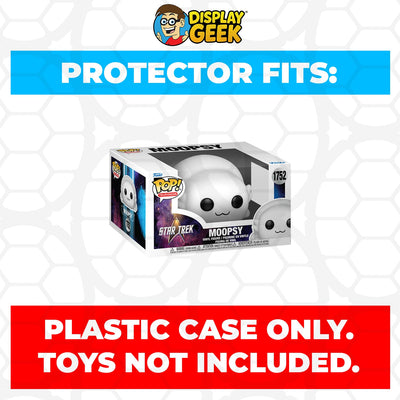 Funko POP! 4 inch Star-Trek - Moopsy #1752 Pop Protector Size CONFIRMED ...