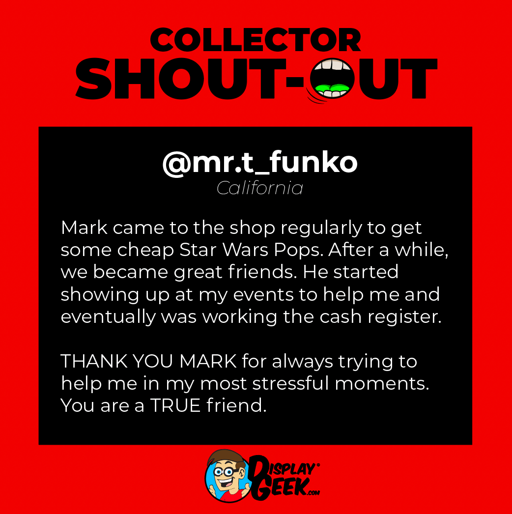 Collector Shout-Out: Mr. T Funko | Display Geek, Inc.