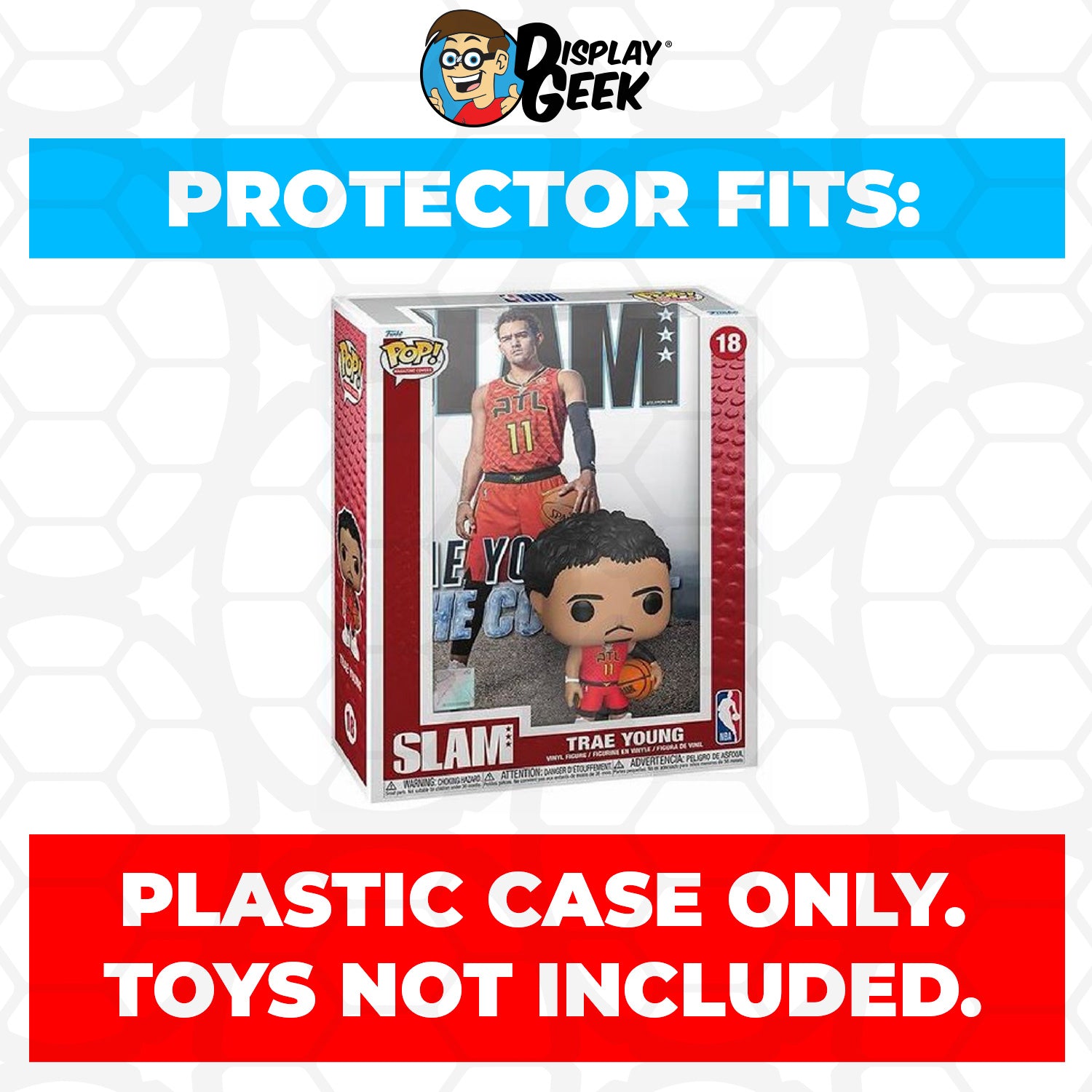Funko POP! Magazine Covers Trae Young #18 SLAM Pop Protector Size ...