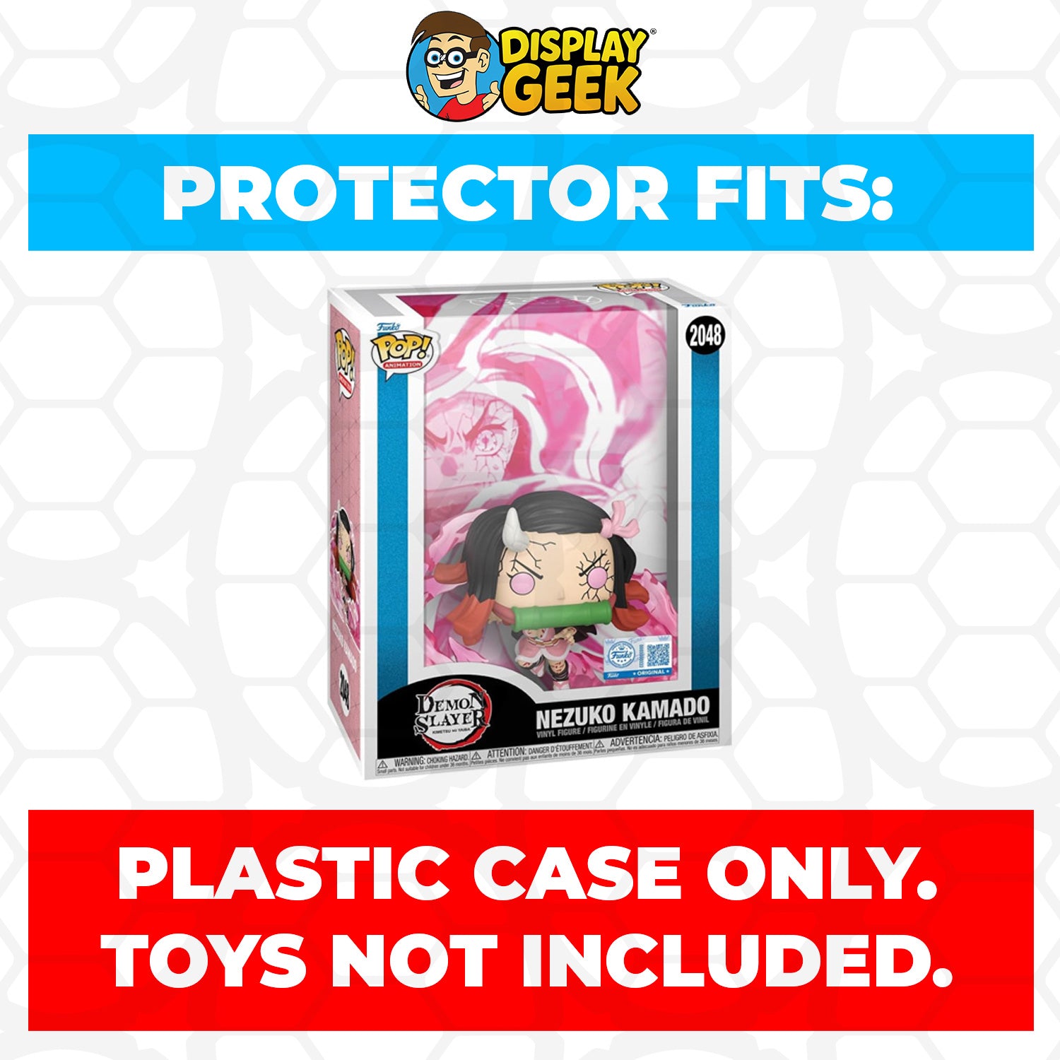 Funko POP! Covers Demon Slayer - Nezuko Kamado #2048 Pop Protector Size ...
