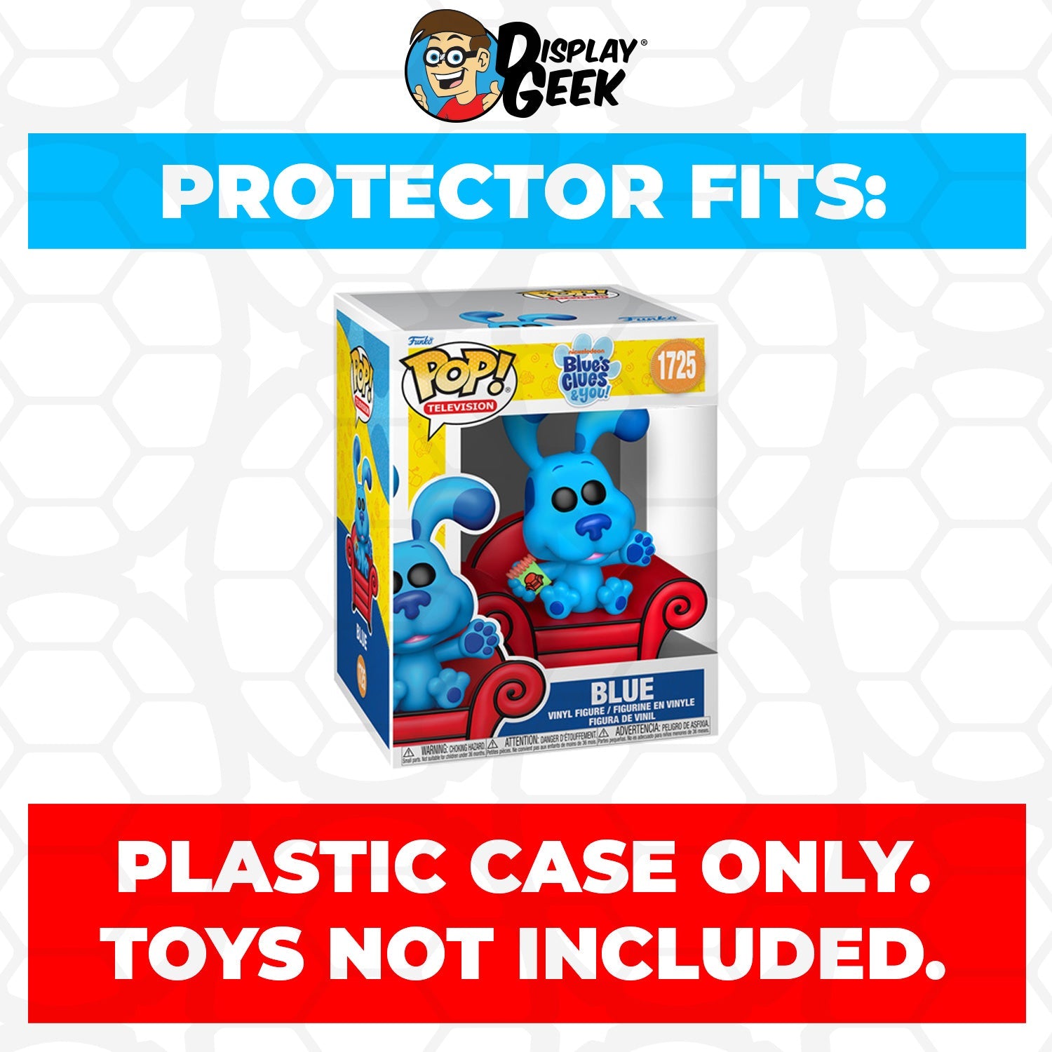 Funko POP! Premium Blue's Clues - Blue #1725 Pop Protector Size ...