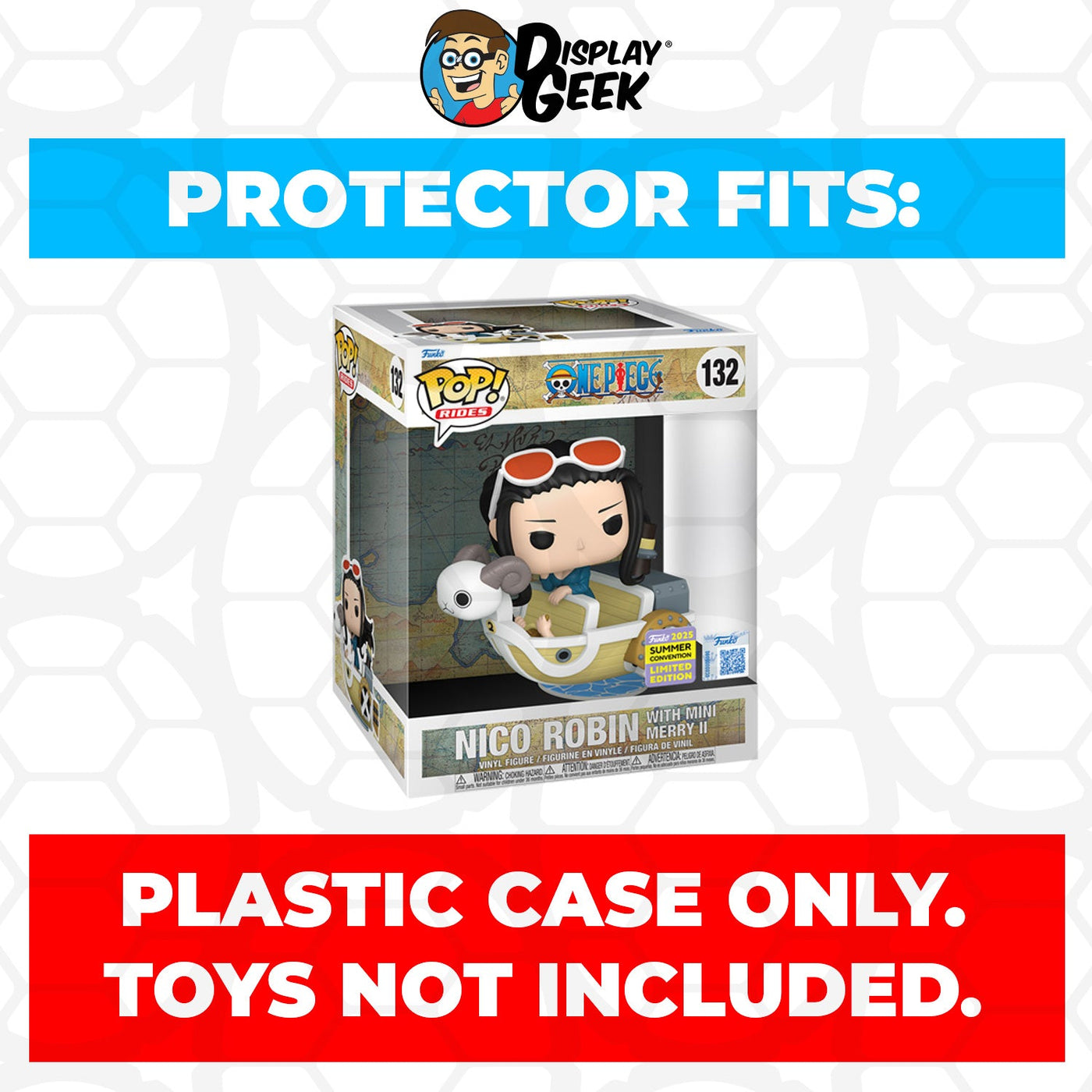 Funko POP! Rides Deluxe One Piece - Nico Robin with Mini Merry II SDCC ...