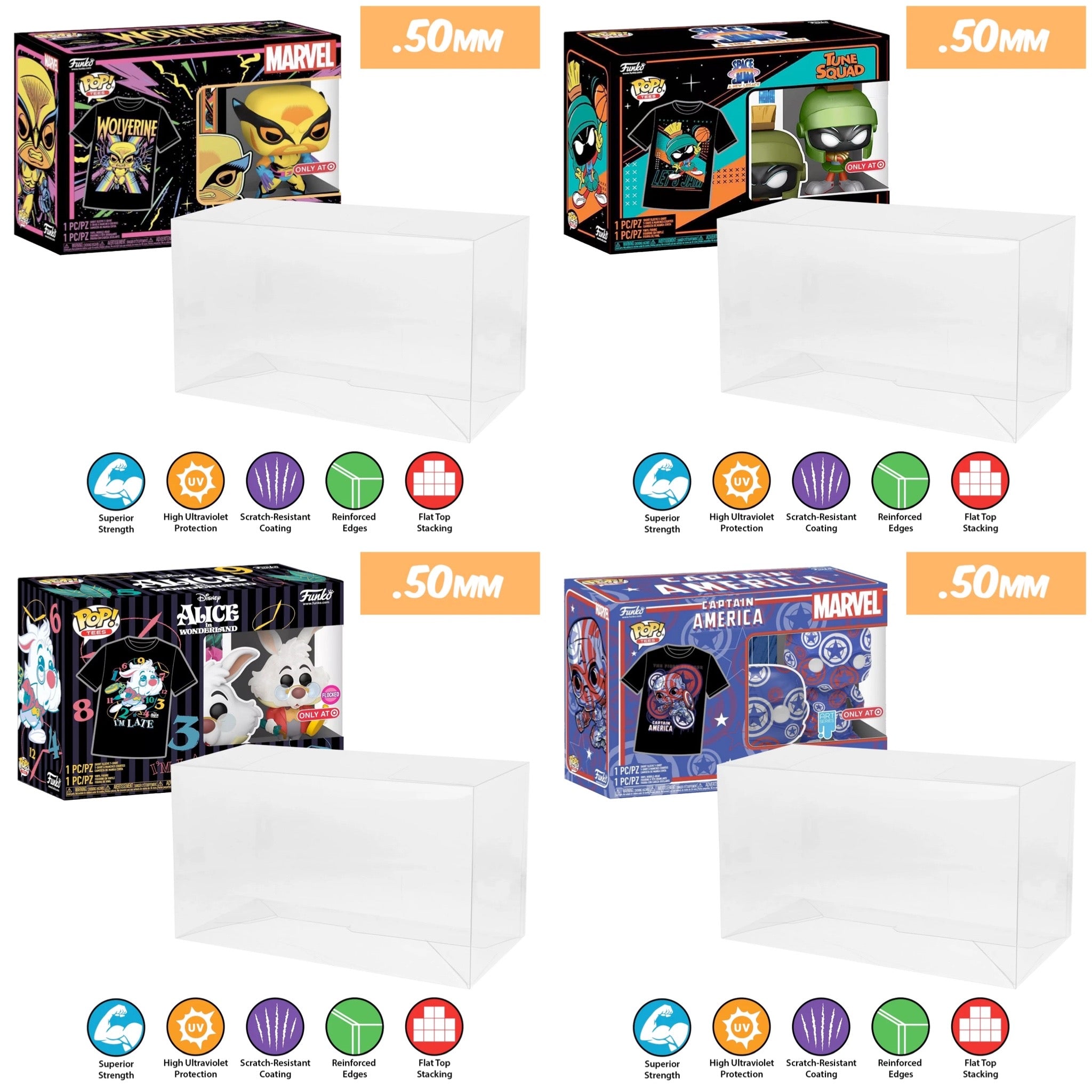 Target Pop Tee Bundle Funko Pop Protector Size CONFIRMED! (Venom, Wolv ...