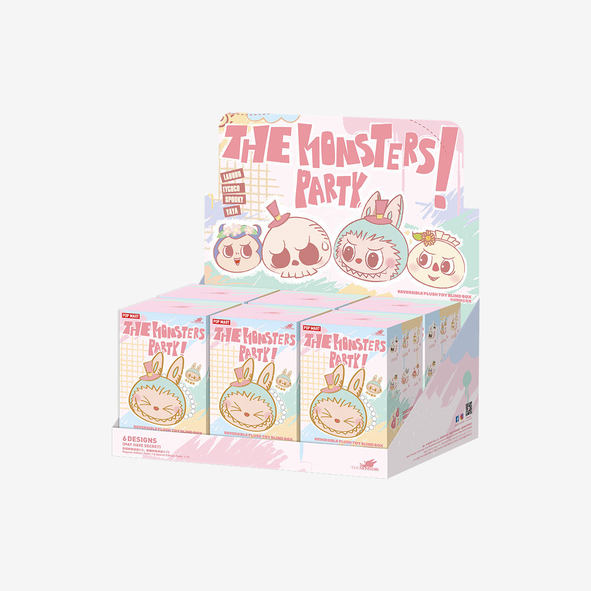 POP MART Party Series - Reversible Plush (SEALED)– Display Geek, Inc.