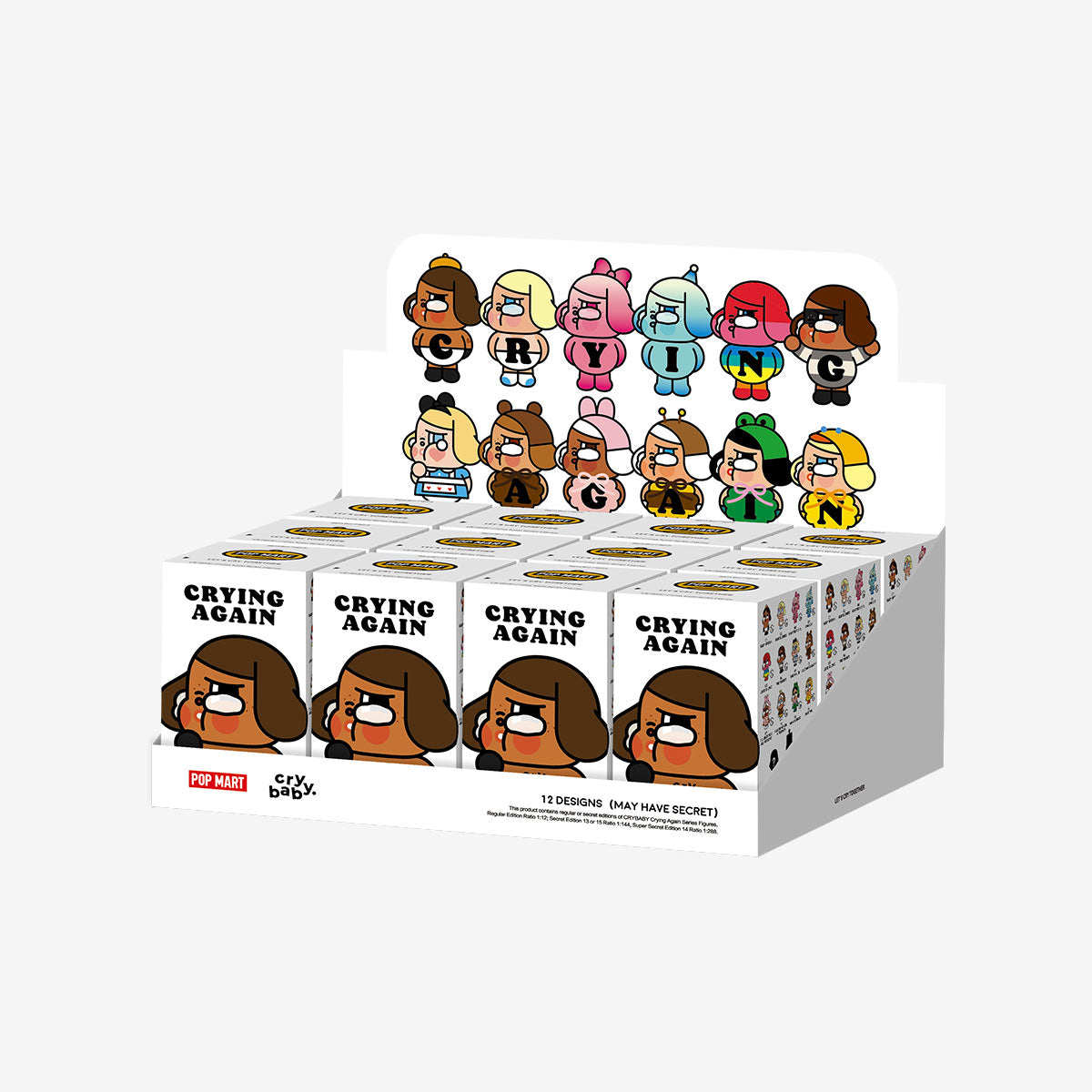 POP MART CRYBABY Crying Again Series Figures Blind Box– Display Geek, Inc.