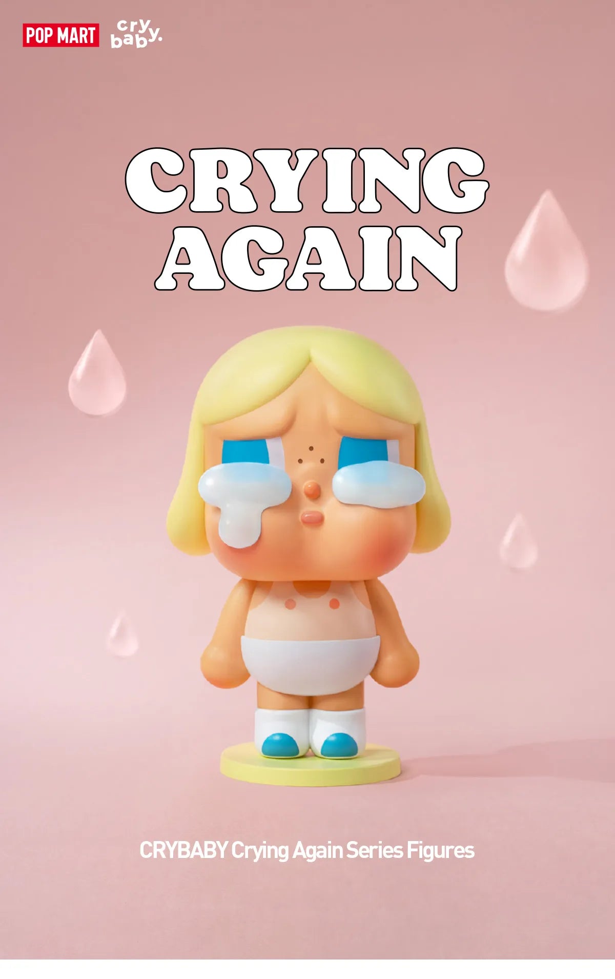 POP MART CRYBABY Crying Again Series Figures Blind Box– Display Geek, Inc.