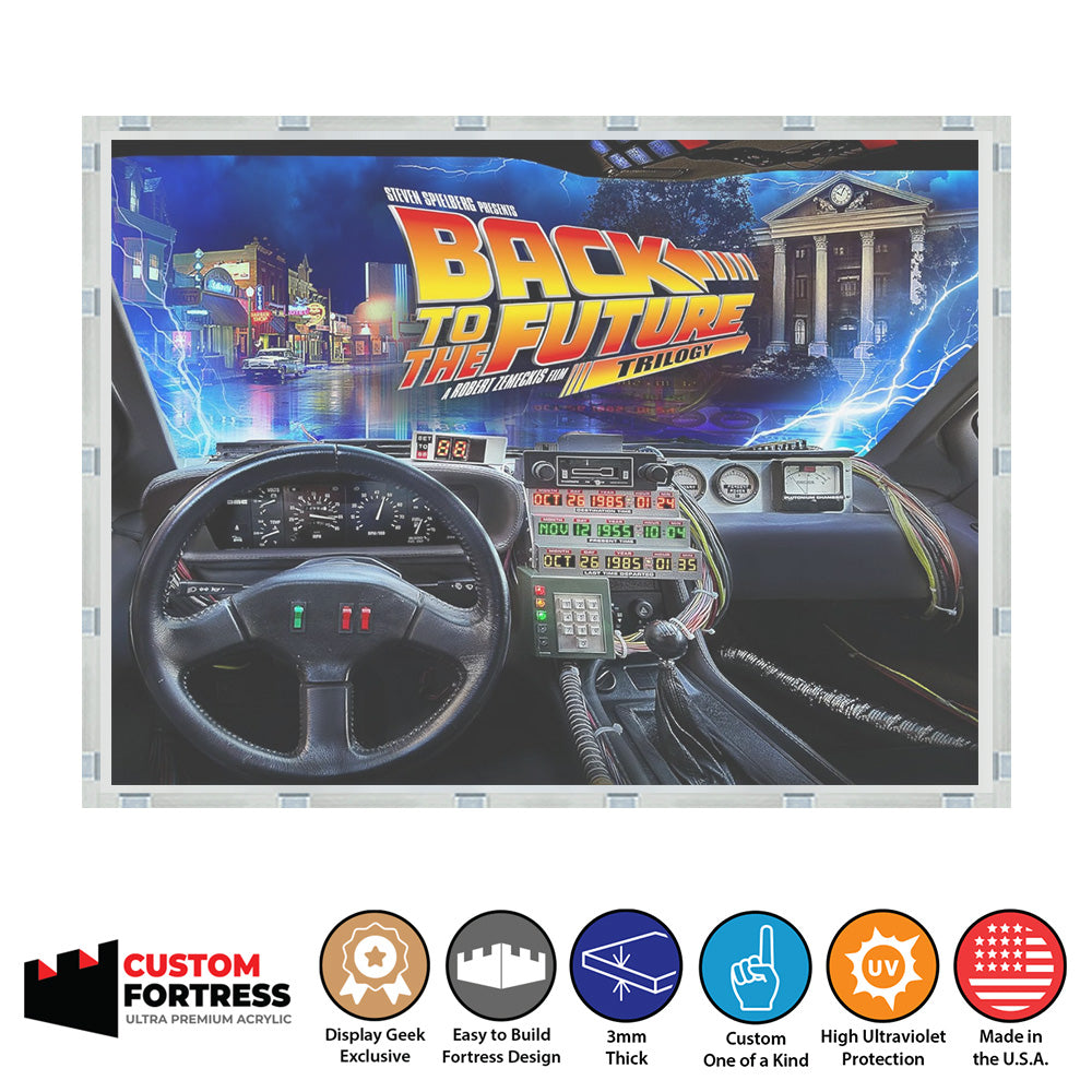 Custom Acrylic Hard Case for BACK TO THE FUTURE 40th Anniversary 4K Tr ...