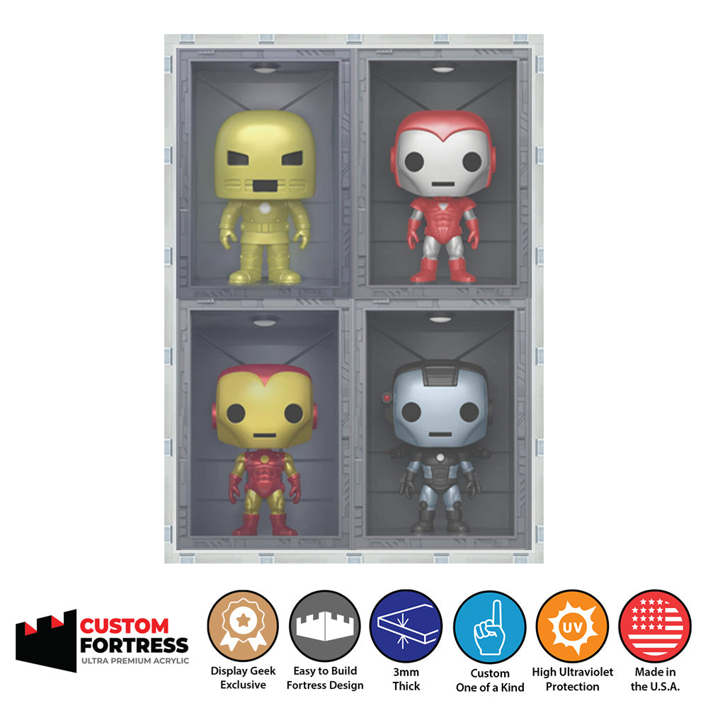 Custom Acrylic Hard Case for HALL OF ARMOR STACKED Funko Pop Grail Box ...