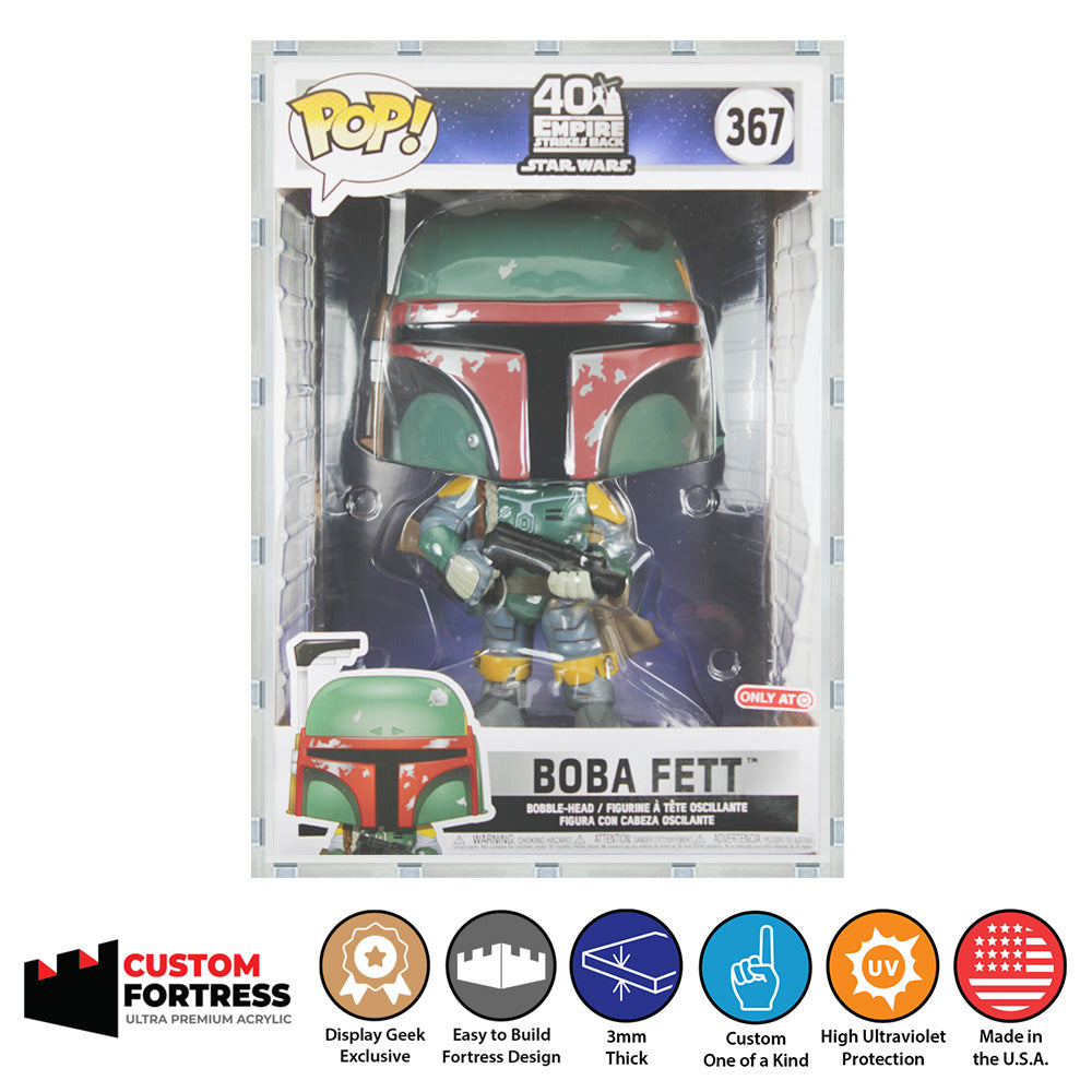 Custom Acrylic Hard Case for 10 INCH STANDARD OG Funko Pop Grail Boxes ...