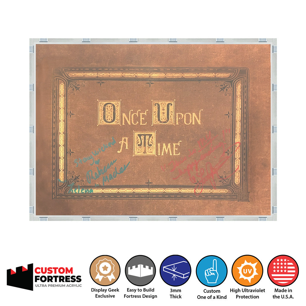 Custom Acrylic Hard Case for ONCE UPON A TIME BOOK (3mm thick, UV Resi ...