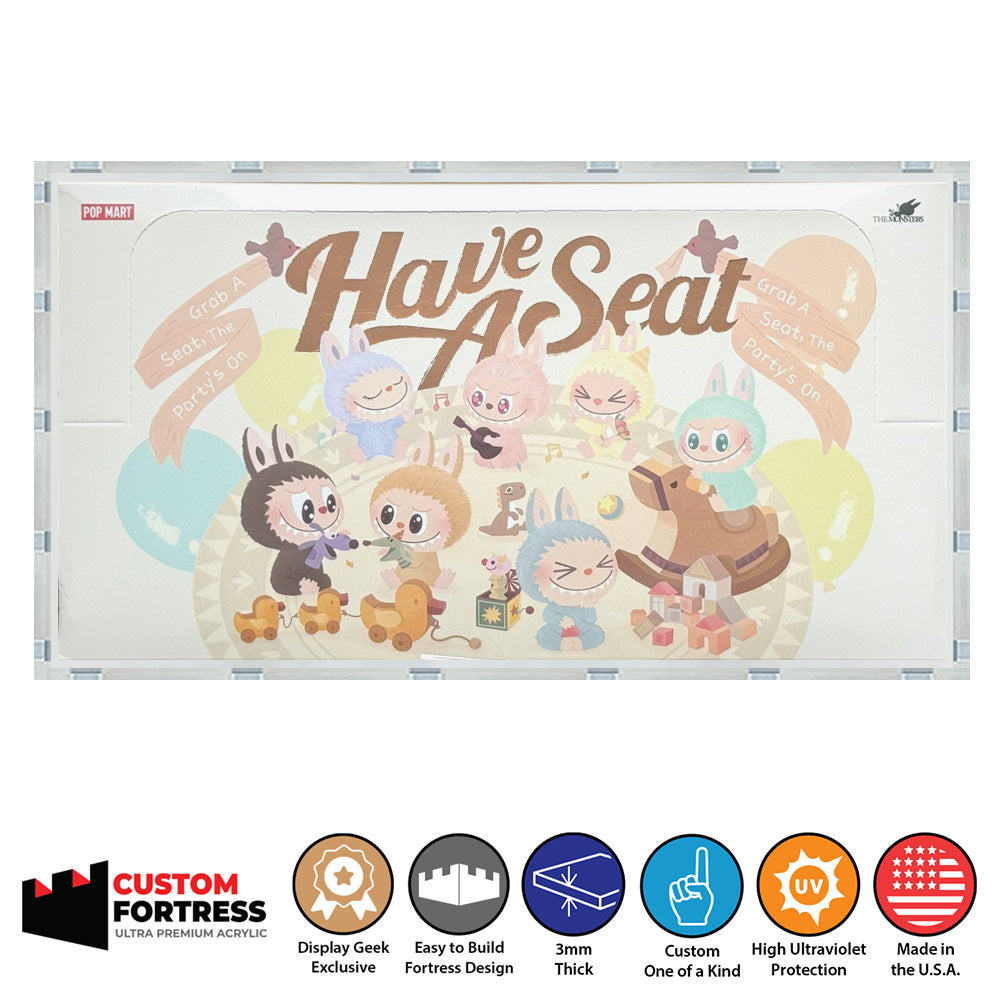 Custom Acrylic Hard Case for BIG INTO ENERGY LABUBU BLIND BOX MASTER C ...