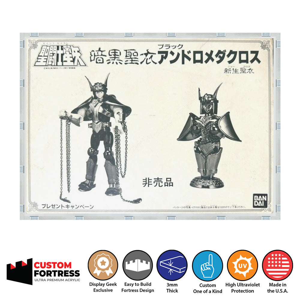 Custom Acrylic Hard Case for SAINT SEIYA SAINT CLOTH LOTTERY GIFT 1980 ...