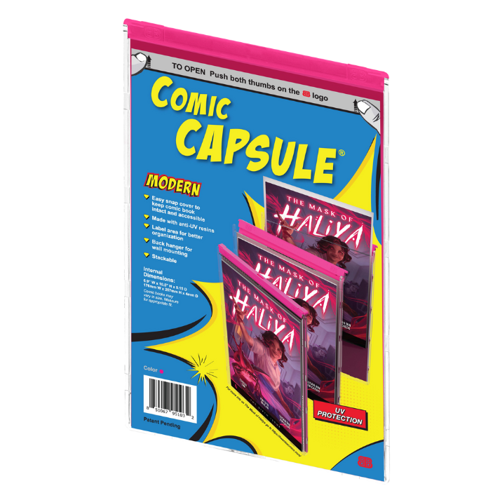 Comic Book Protective Case, Pink (Current/Modern Age)– Display Geek, Inc.