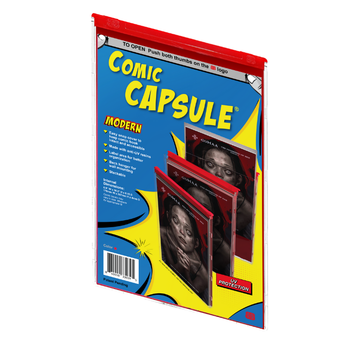 Comic Book Protective Case, Red (Current/Modern Age)– Display Geek, Inc.