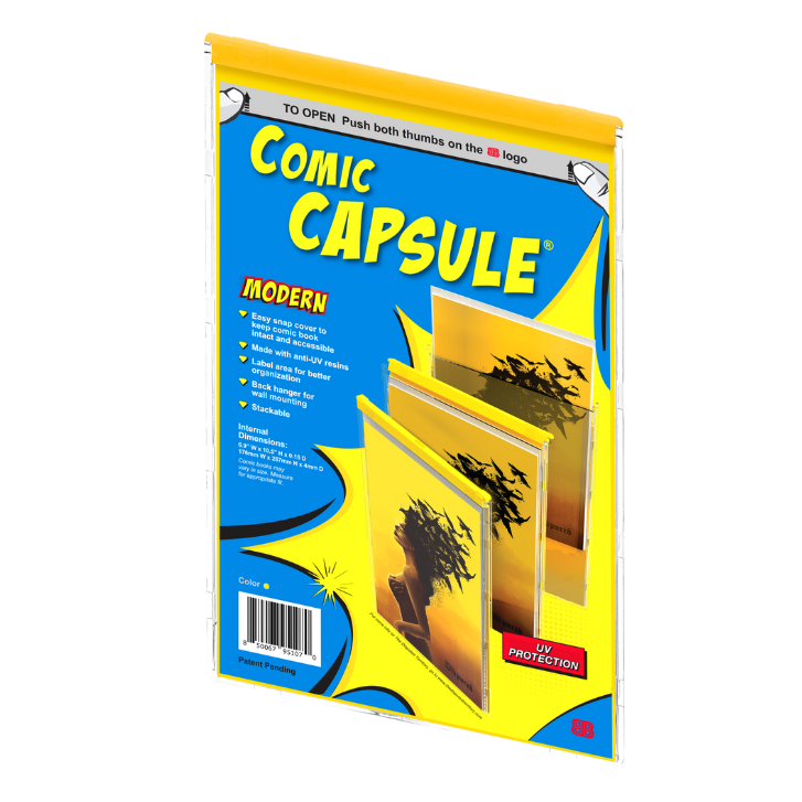 Comic Book Protective Case, Yellow (Current/Modern Age)– Display Geek, Inc.