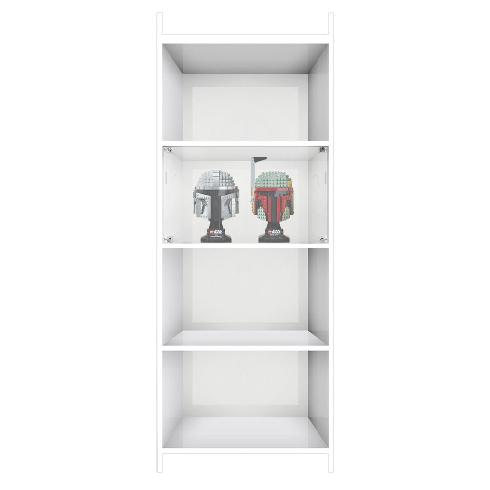 Custom Acrylic Solution for IKEA® BAGGEBO 50cm wide Bookcase (3mm thic ...