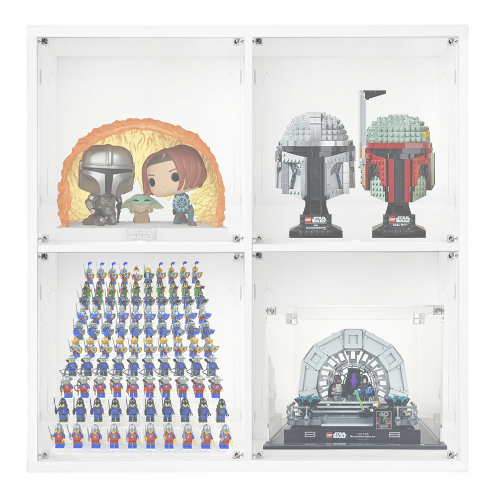 Custom Acrylic Solution for IKEA® KALLAX Display Case (3mm thick, UV R ...