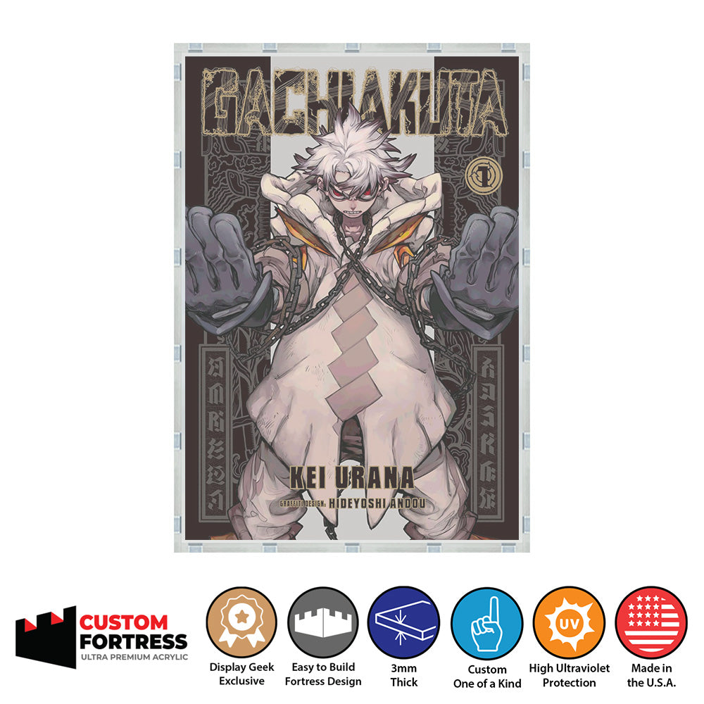 Custom Acrylic Hard Case for MANGA GACHIAKUTA English Version (3mm thi ...