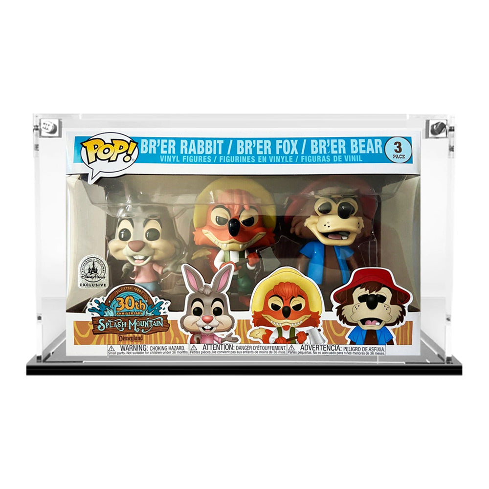 3 PACK DEEP - Custom Acrylic Display Case for Funko Pop Grail Boxes (6 ...