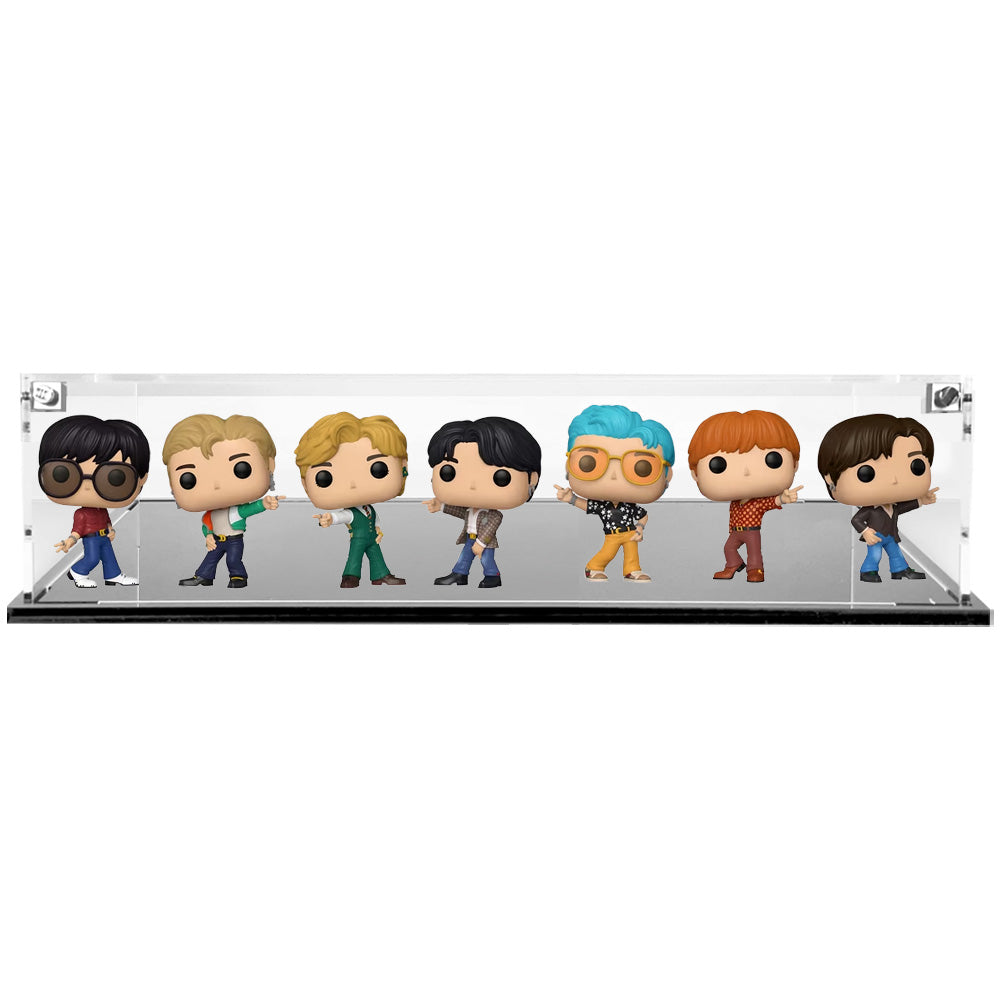 Custom Acrylic Display Case for 7 POPS SIDE BY SIDE Funko Pop Out of B ...