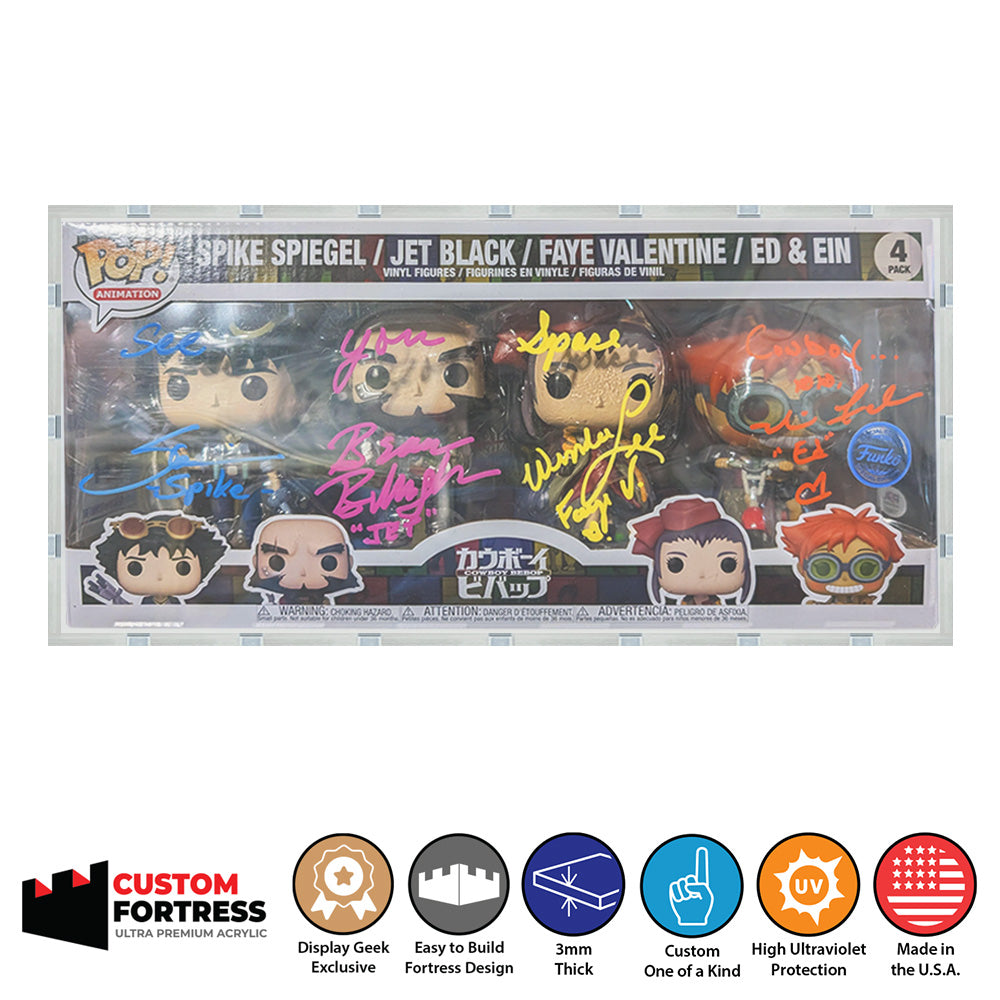 Custom Acrylic Hard Case for 4 PACK STANDARD Funko Pop Grail Boxes (3m ...