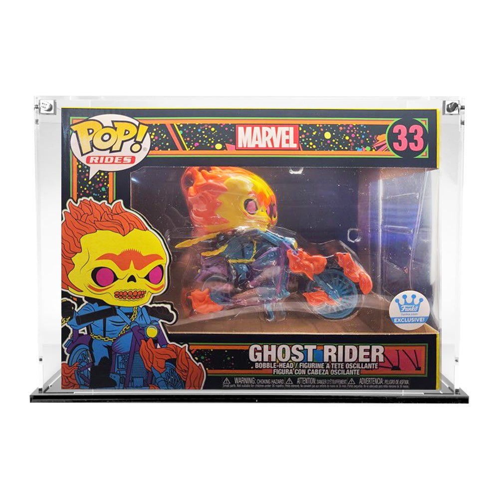 POP RIDES LARGE STANDARD - 3mm thick Custom Acrylic Display Case for ...