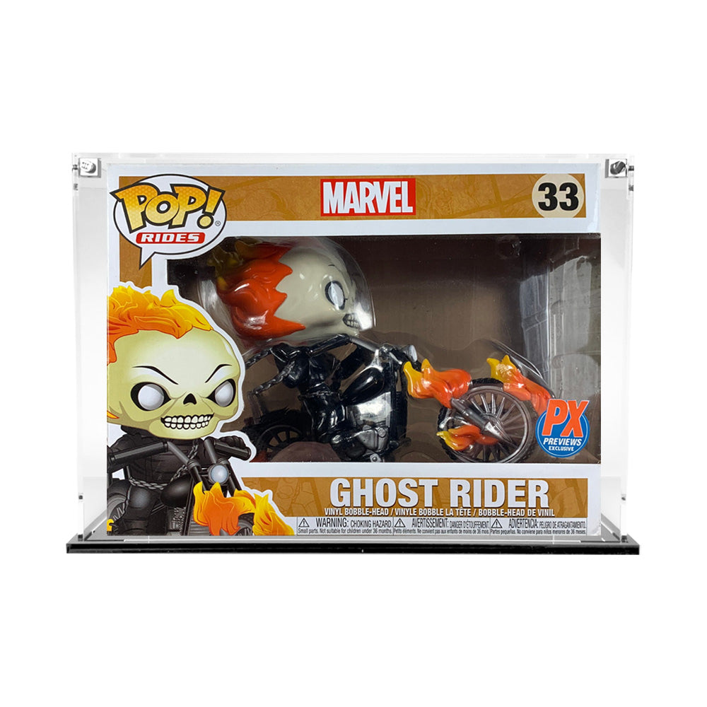 POP RIDES MOTORCYCLE - 3mm thick Custom Acrylic Display Case for Funko ...