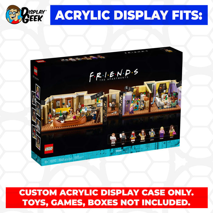 Display Geek Flying Box 3mm Thick Custom Acrylic Display Case for LEGO ...