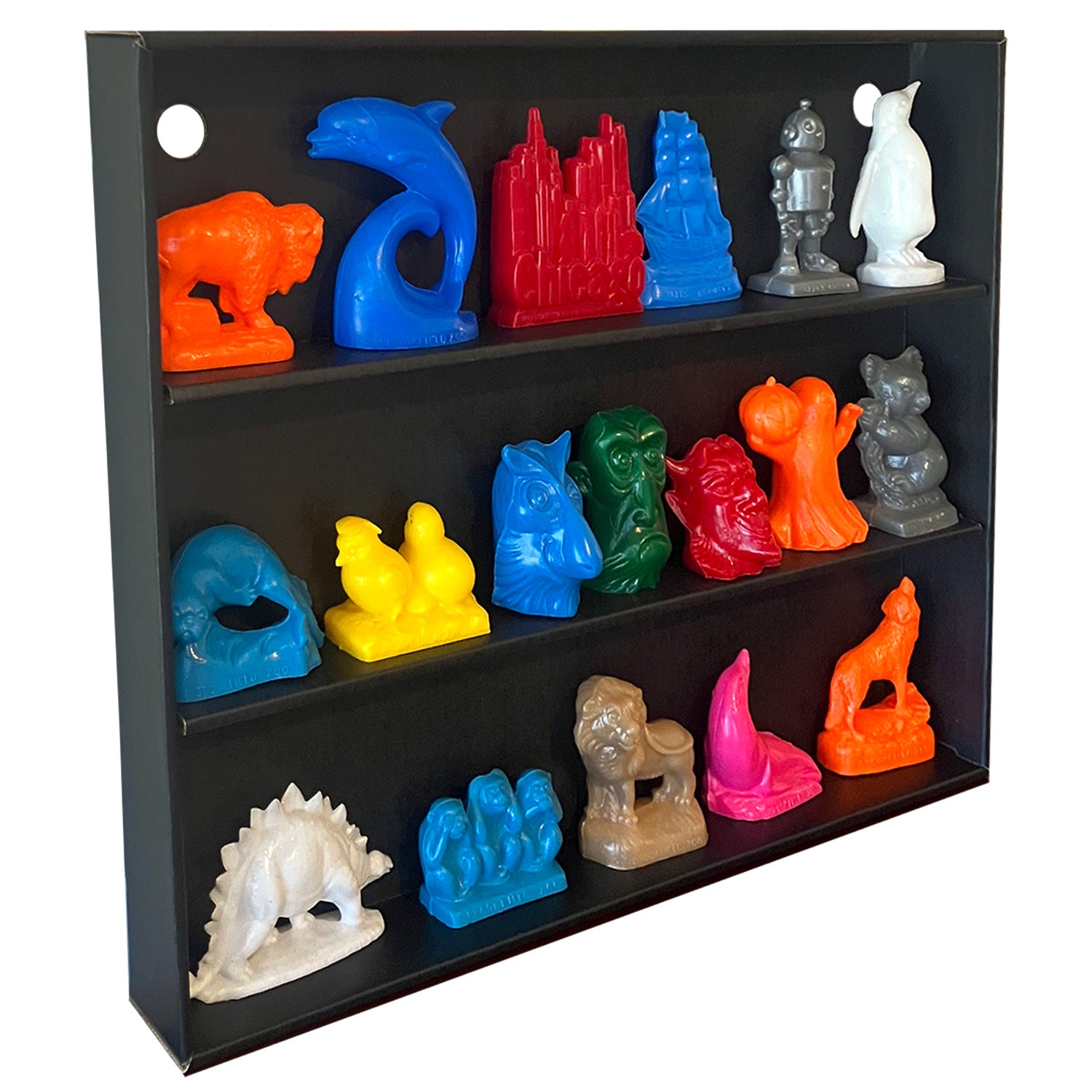 (PRE-ORDER ETA JUNE 1ST) KUBBIE MOLD-A-RAMA (3 Row) - Display Case for ...