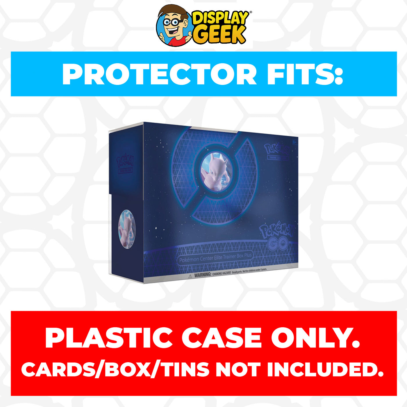 Plastic Protector for Pokemon TCG Pokemon GO Pokemon Center Elite Trai ...