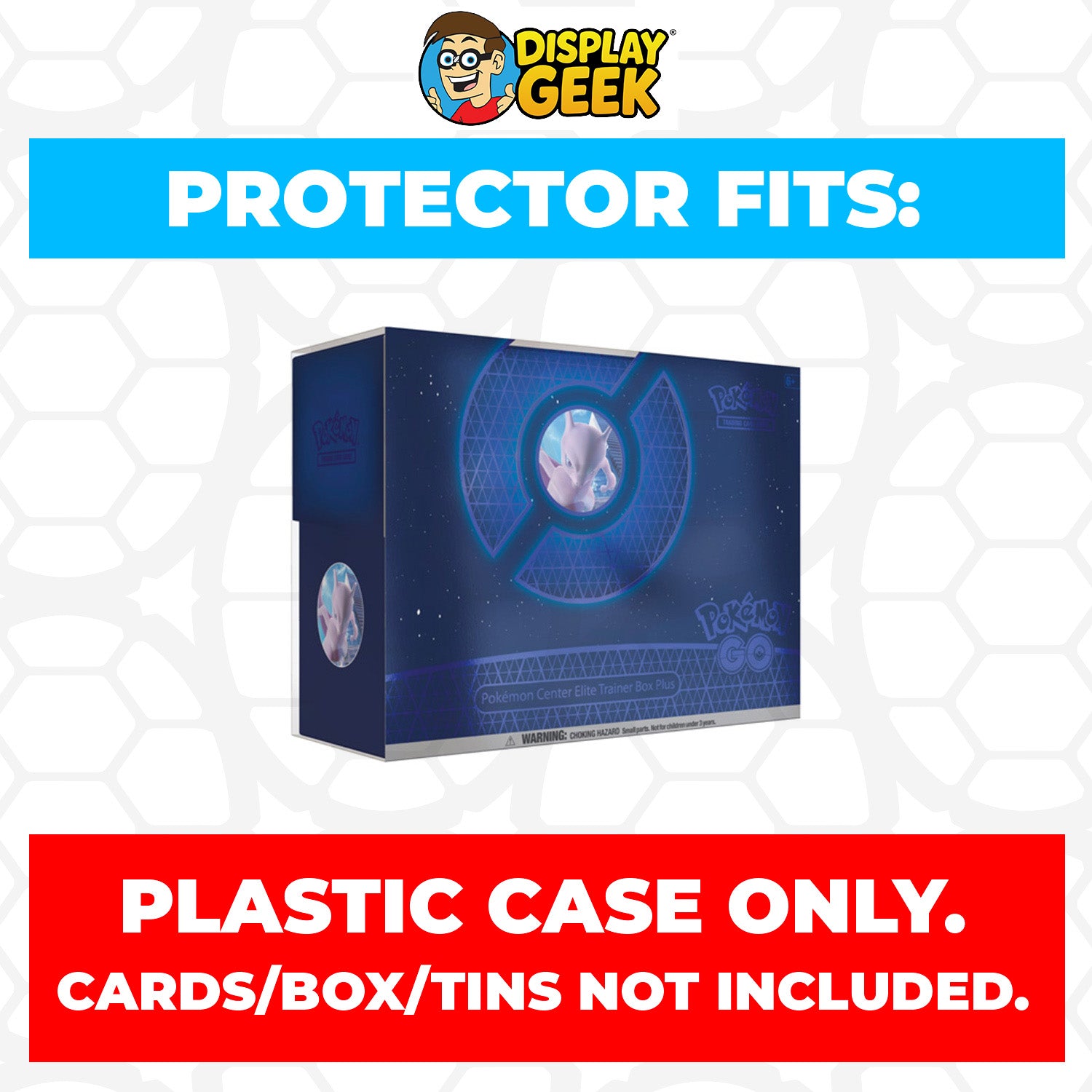 Plastic Protector for Pokemon TCG Pokemon GO Pokemon Center Elite Trai ...