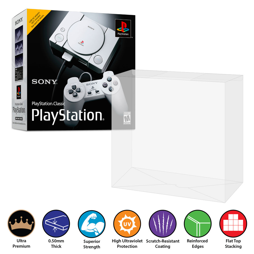 Plastic Protector for PLAYSTATION Video Game Console Box (0.50mm thick ...