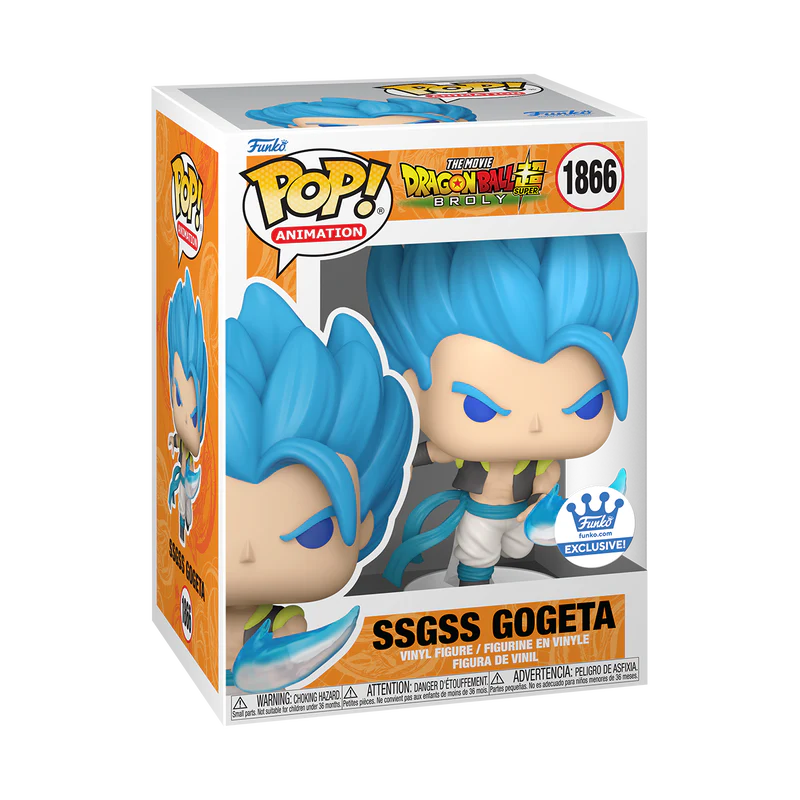 POP! Animation: Dragon Ball Super - SSGSS Gogeta Common Funko Shop Exc ...