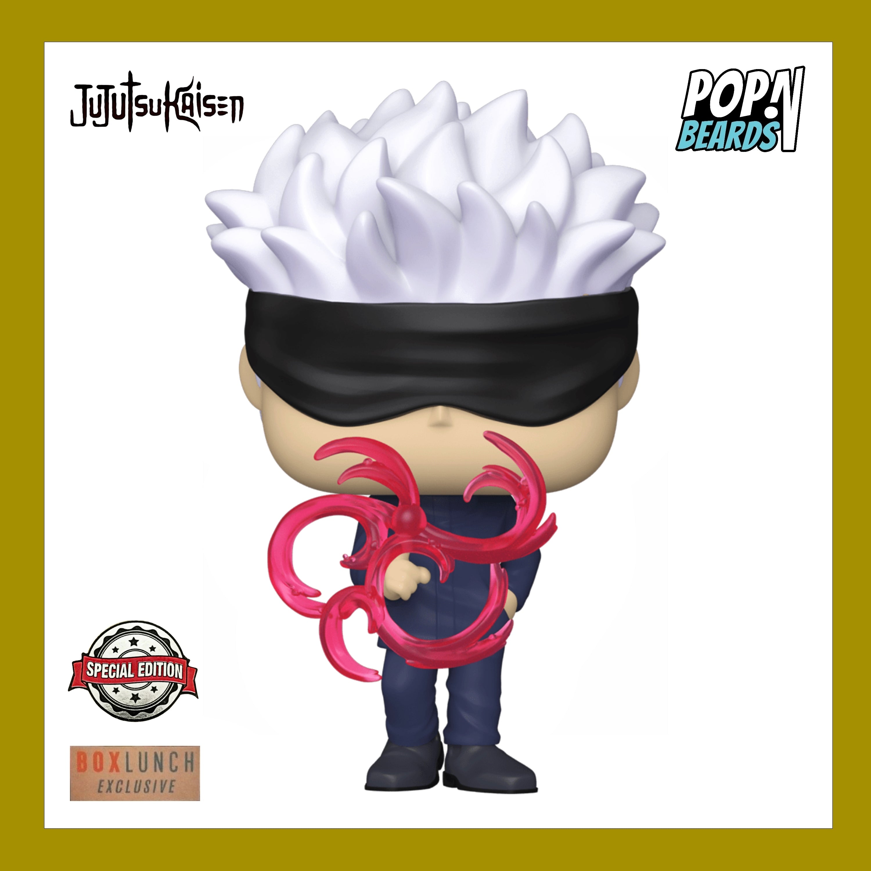 POP! Animation: 1120 Jujutsu Kaisen, Satoru Gojo Exclusive– Display ...