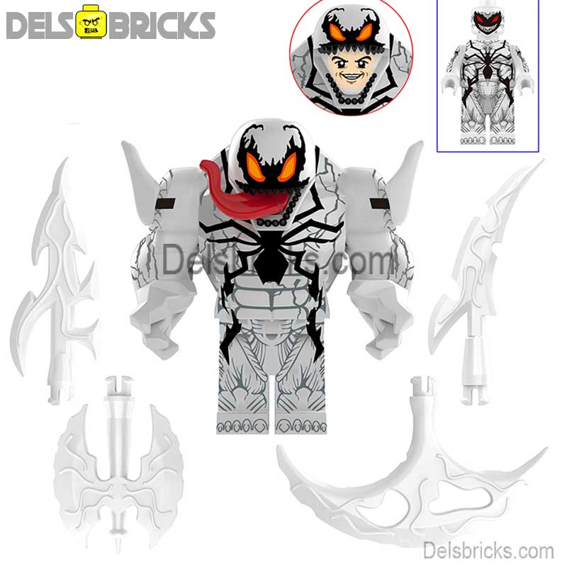 Anti-Venom (Marvel Spider-Man) - Custom Building Blocks Mini Figures C ...