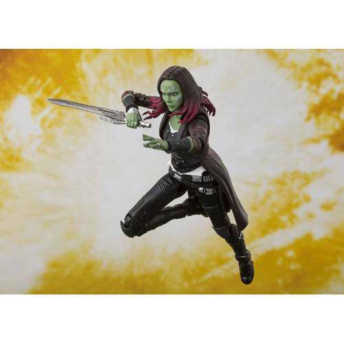 Bandai Avengers Infinity War Gamora S.H.Figuarts Action Figure– Display ...