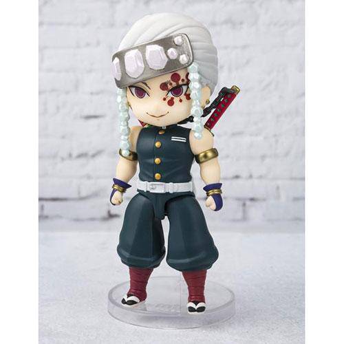 Bandai Demon Slayer Kimetsu Tengen Uzui Figuarts Mini Action Figure ...