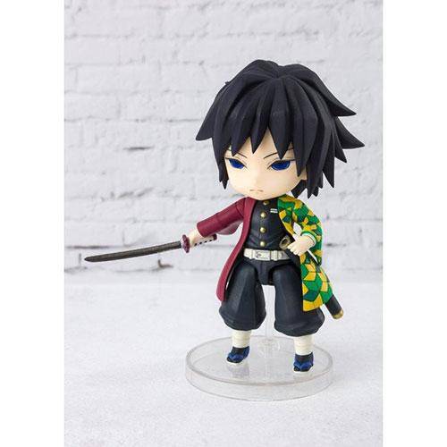 Bandai Kimetsu No Yaiba Tomioka Giyu Mizubashira Figuarts Mini-Figure ...