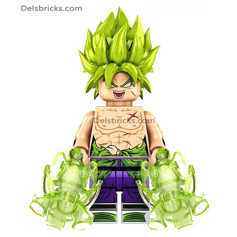 Broly (Dragon Ball Z) - Custom Building Blocks Mini Figures Compatible ...
