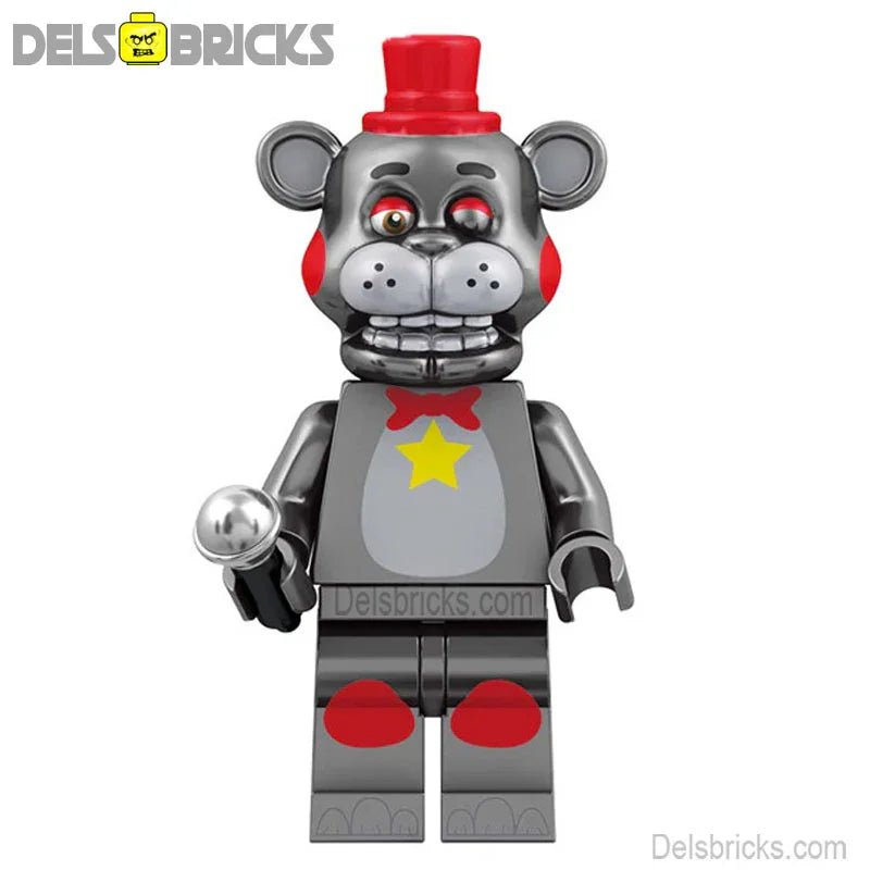 Funtime Freddy (Five Nights at Freddy's) - Custom Building Blocks Mini ...