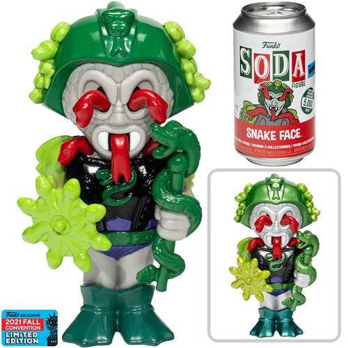 Funko Masters of the Universe Snake Face Vinyl Soda Figure - 2021 Conv ...