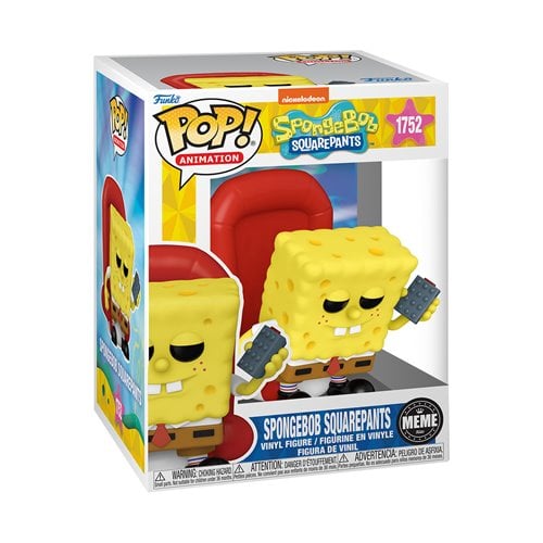Funko Pop! 1752 Animation - SpongeBob SquarePants Meme Premium Vinyl F ...